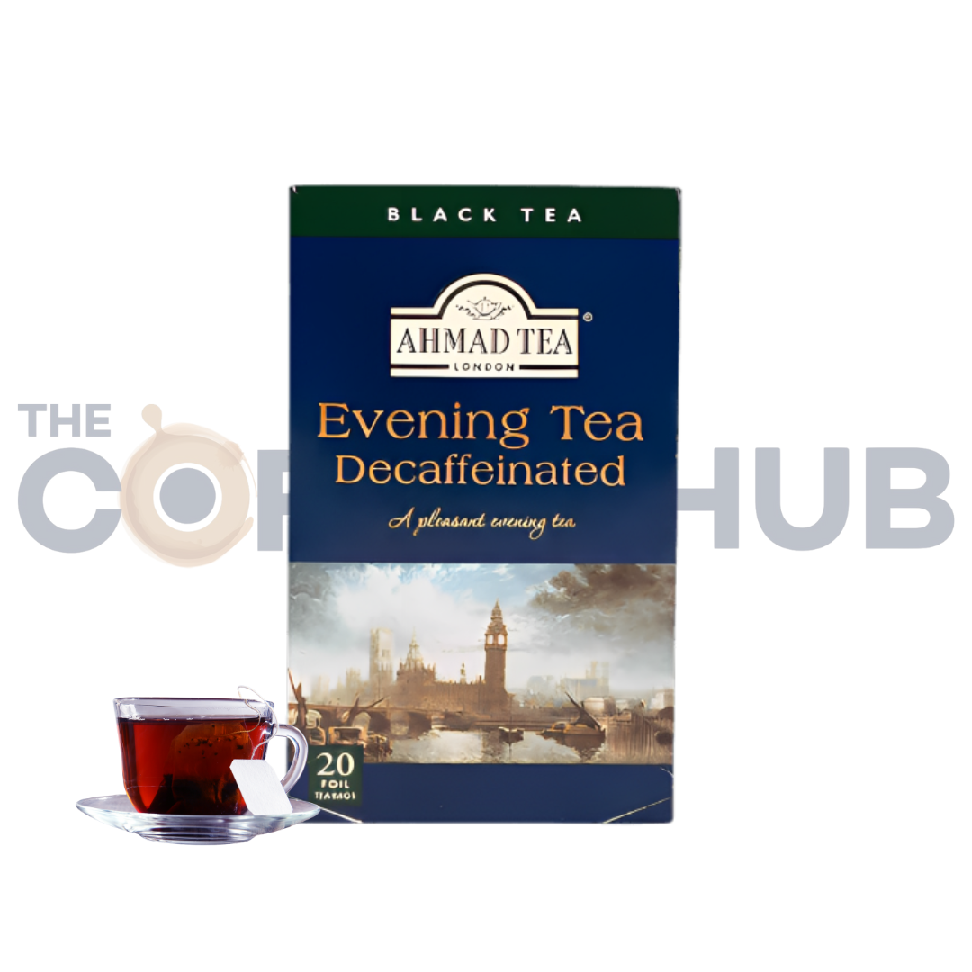 Ahmad Tea Evening Decaffeinated Black Tea -20 Foil – The Coffee Hub