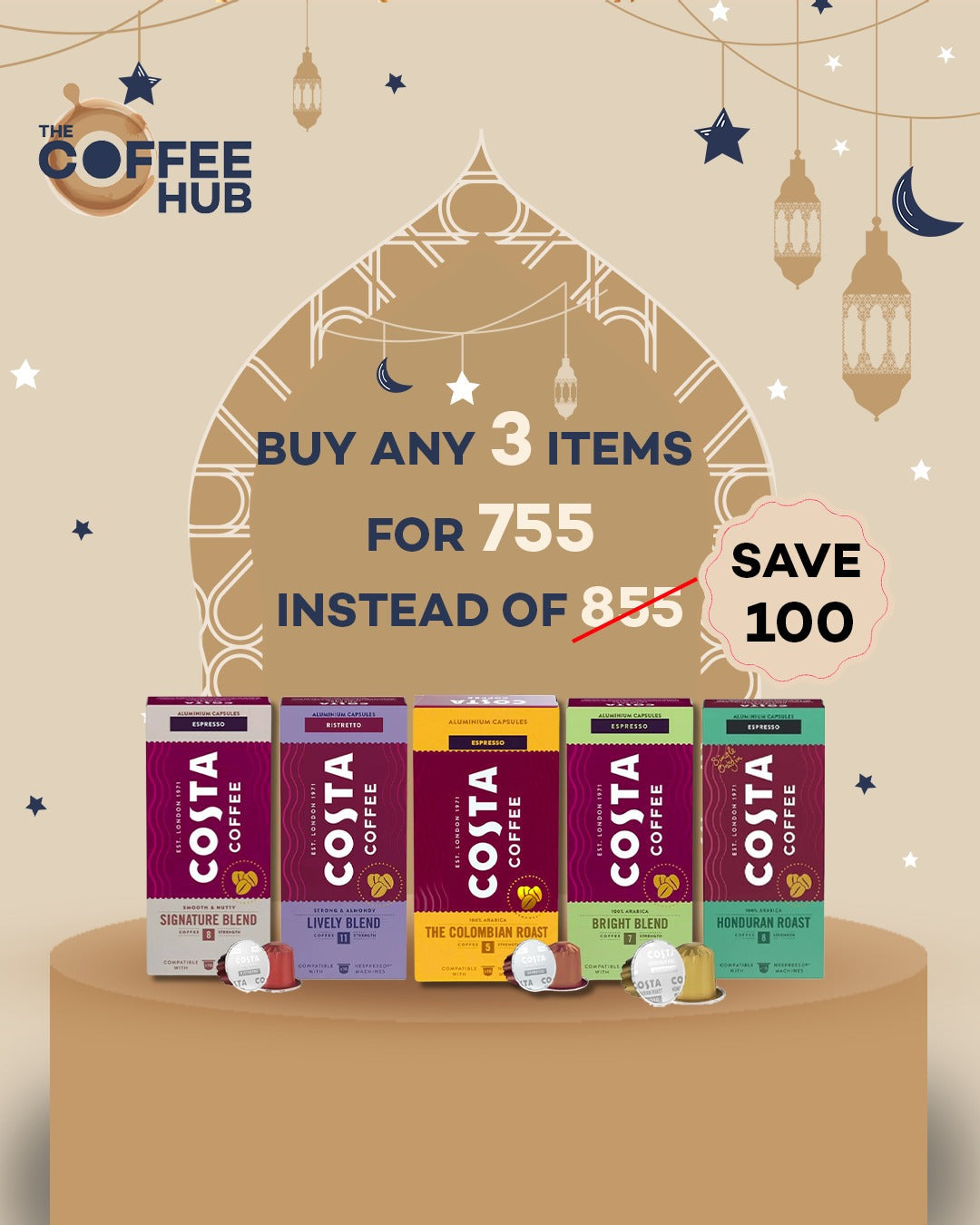 Costa Nespresso Capsules – The Coffee Hub