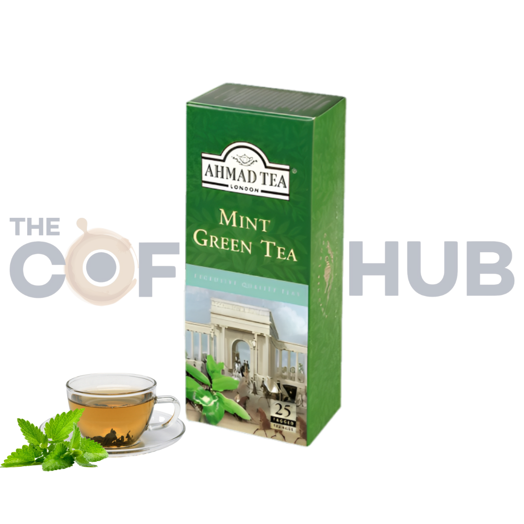 Ahmad Tea Green Tea with Mint -25 Teabags – The Coffee Hub
