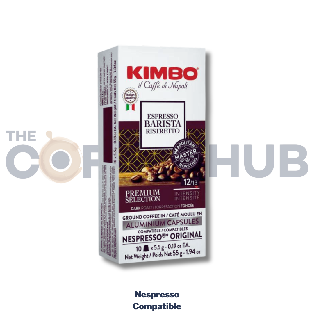 Kimbo Espresso Barista Ristretto -10 Capsules – The Coffee Hub