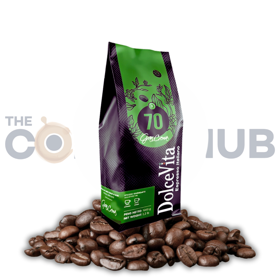 Dolce vita GRAN CREMA 70% ARABICA -Bag 1 Kg – The Coffee Hub