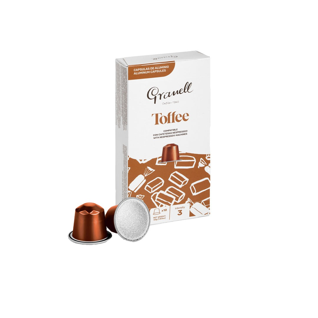 Granell Nespresso compatible - Toffee - 10 Capsules – The Coffee Hub