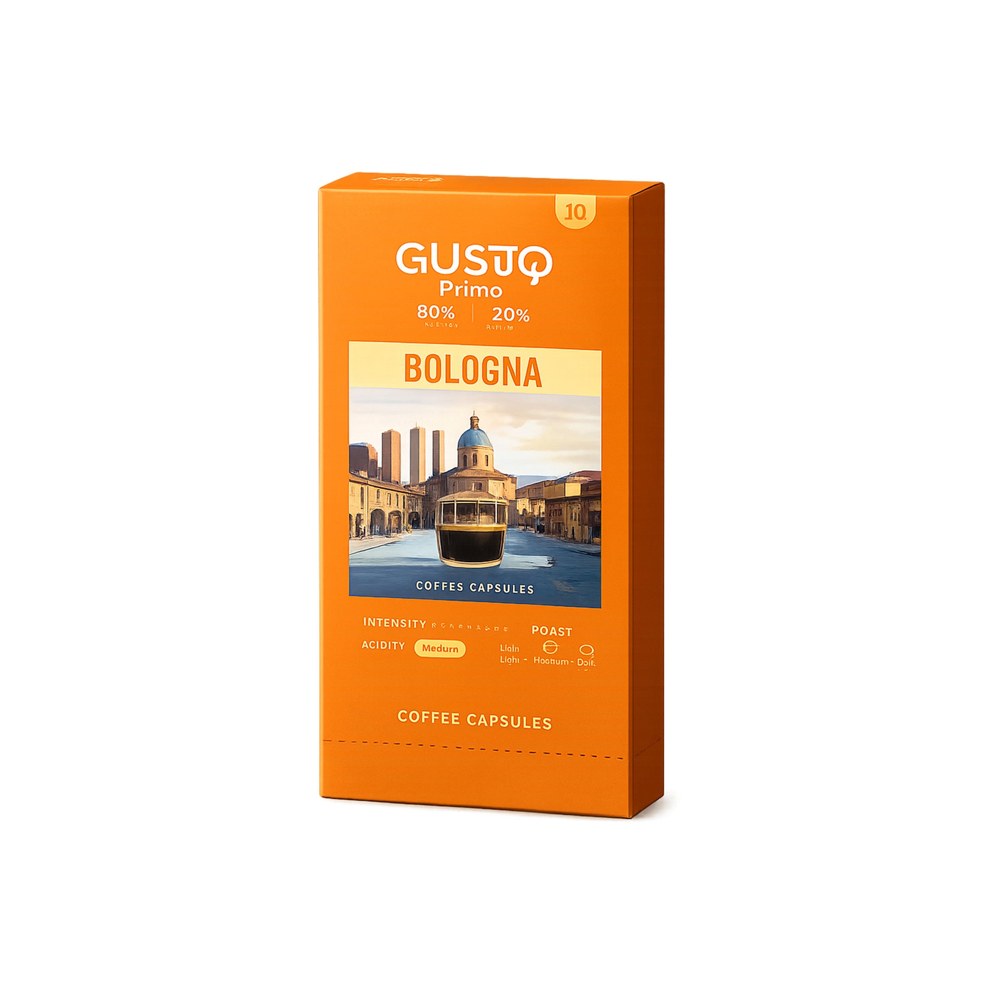 Gusto Primo Bologna – Nespresso® Compatible -10 Capsules | Coffee C ...